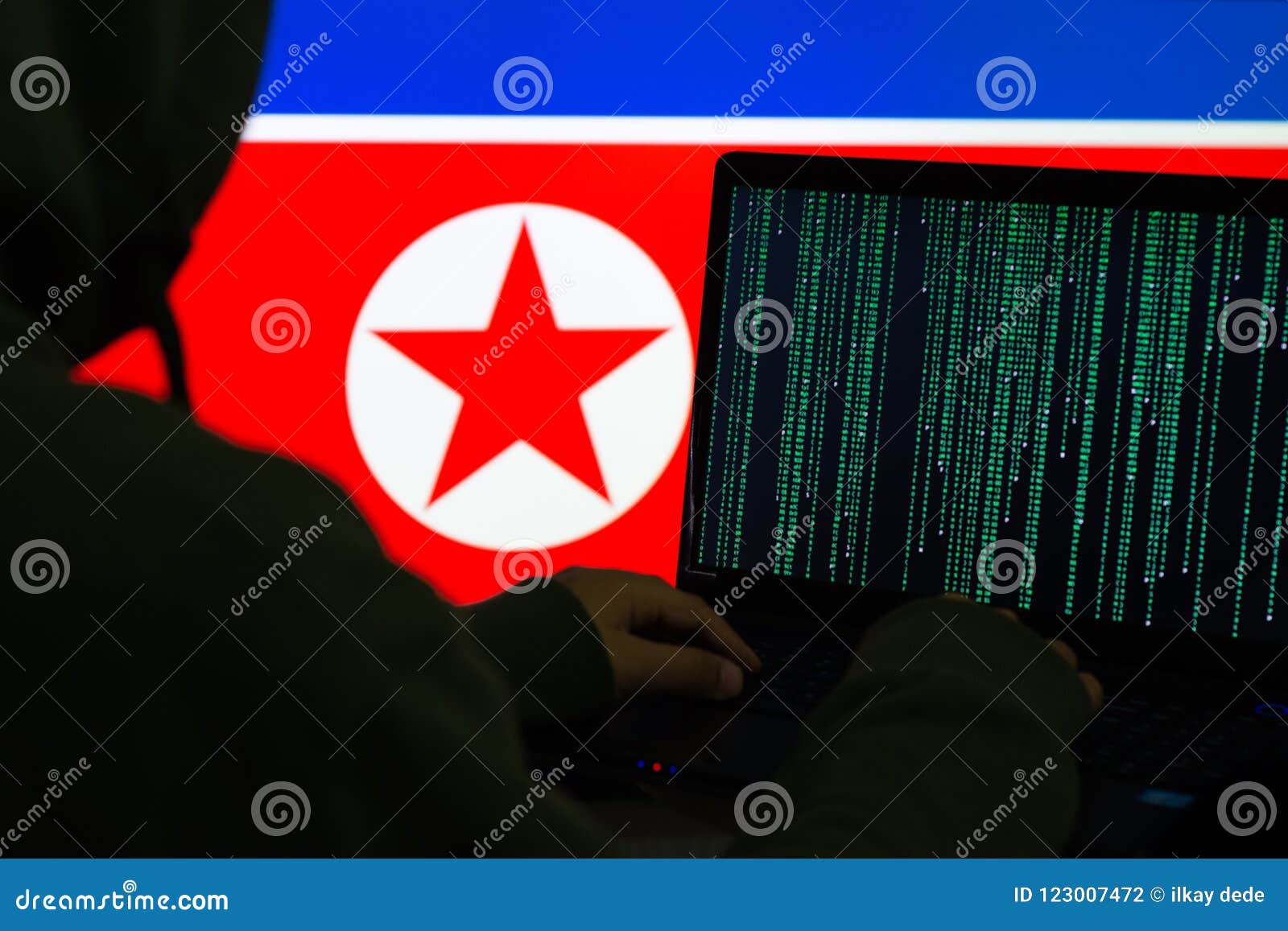 Country Flags and Cyber Attack Concept Stock Photo - Image of abundance ...