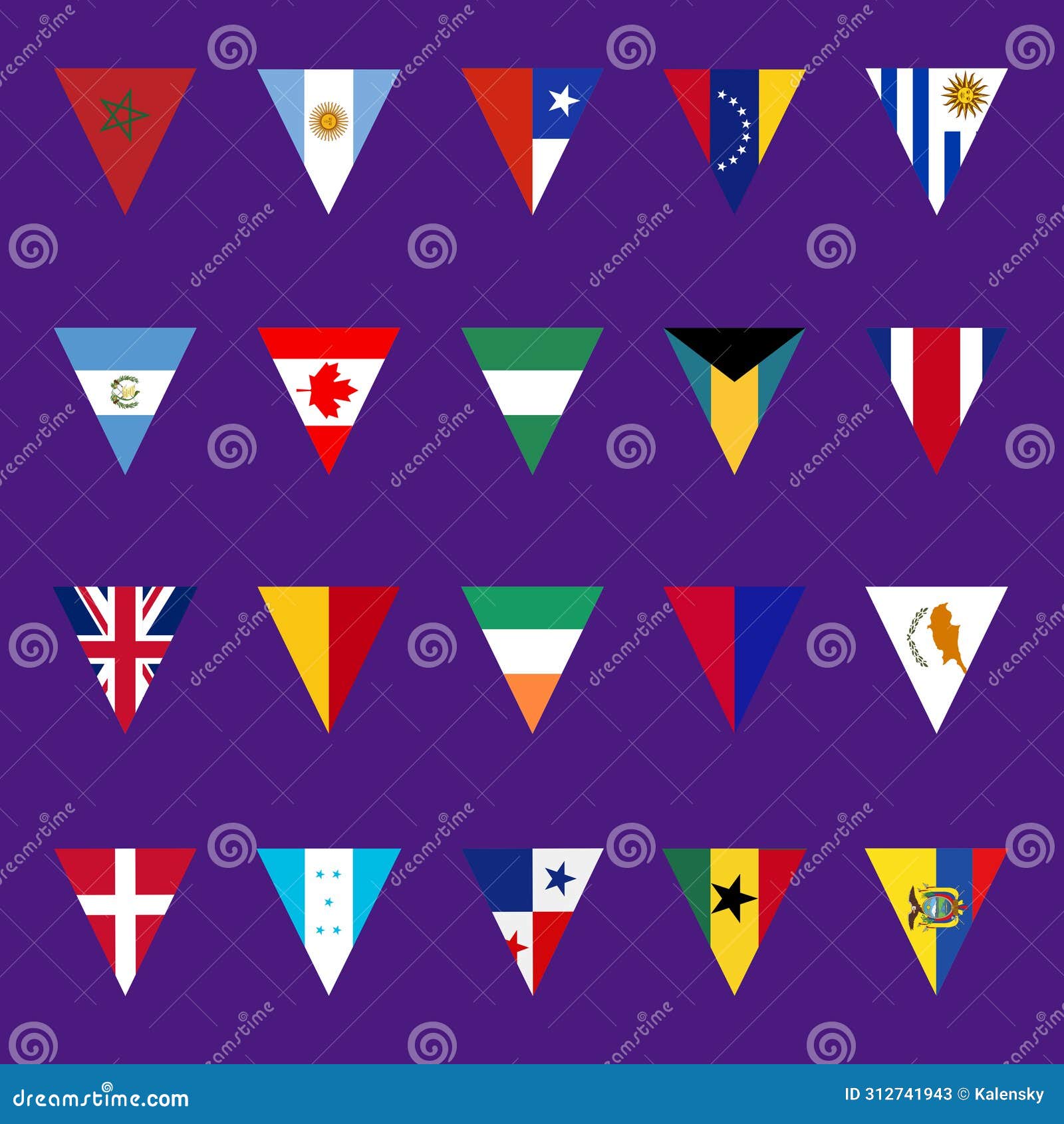 Country flags stock vector. Illustration of official - 312741943