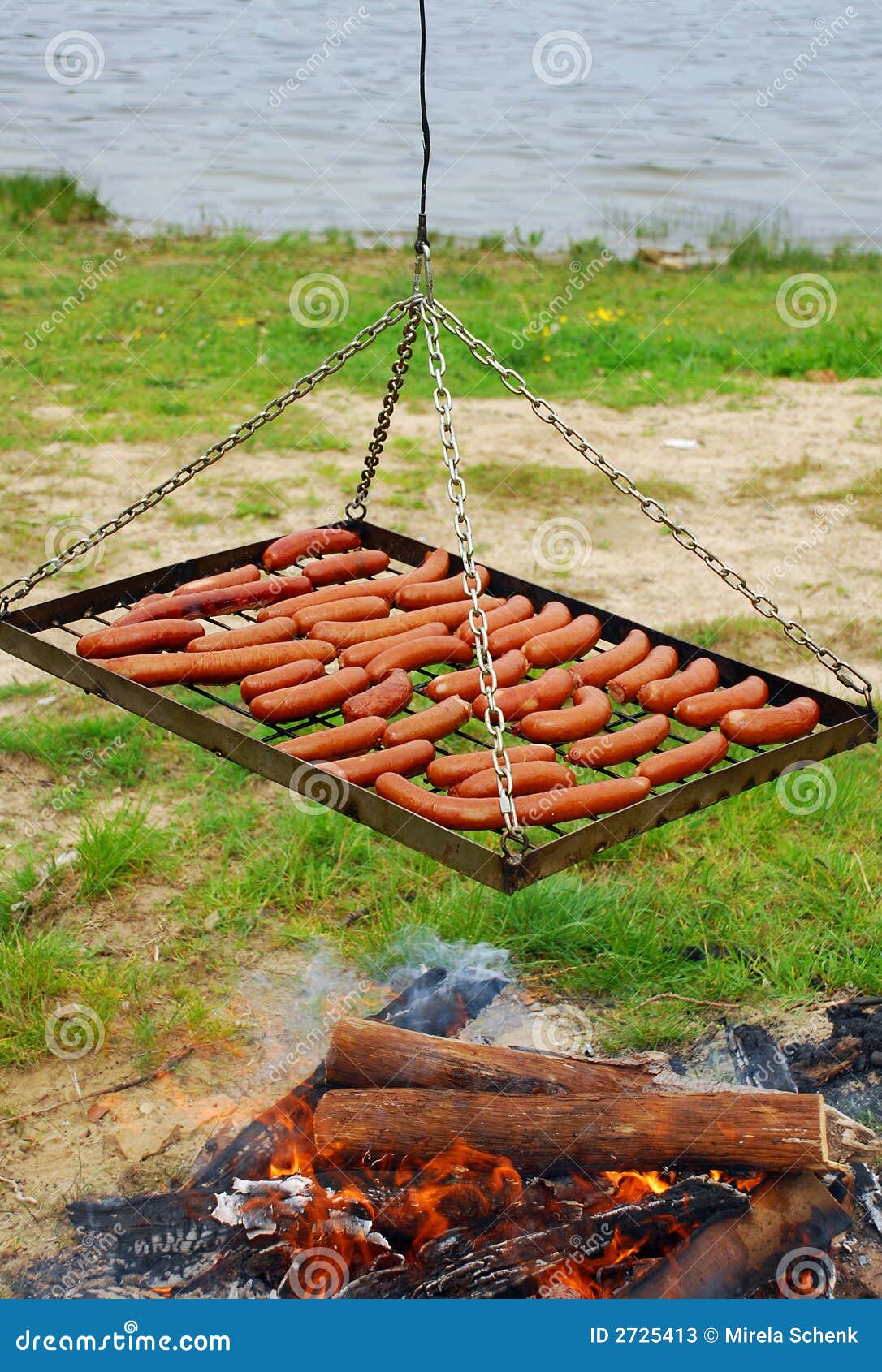Country grill stock image. Image of sausage, food, smoke - 2725413