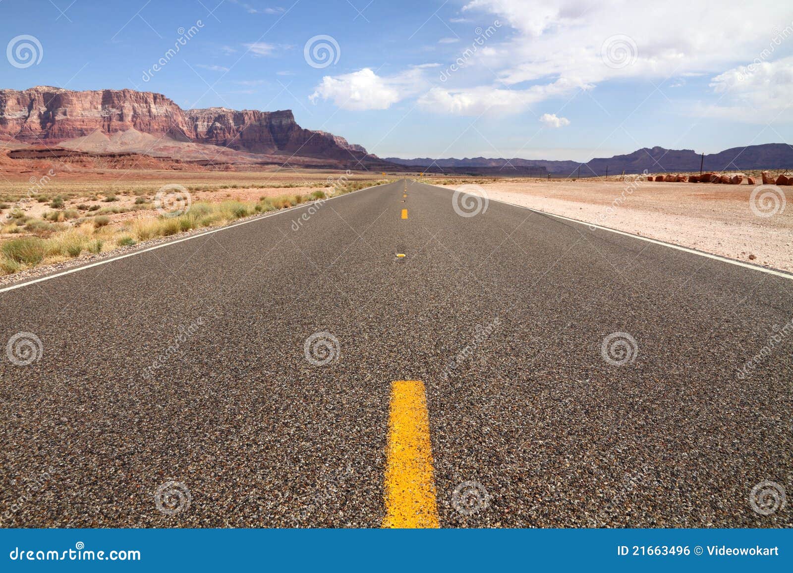 Country Highway stock photo. Image of journey, empty - 21663496