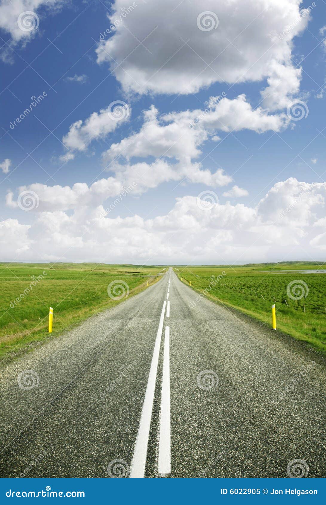 Country highway stock image. Image of streeet, clouds - 6022905