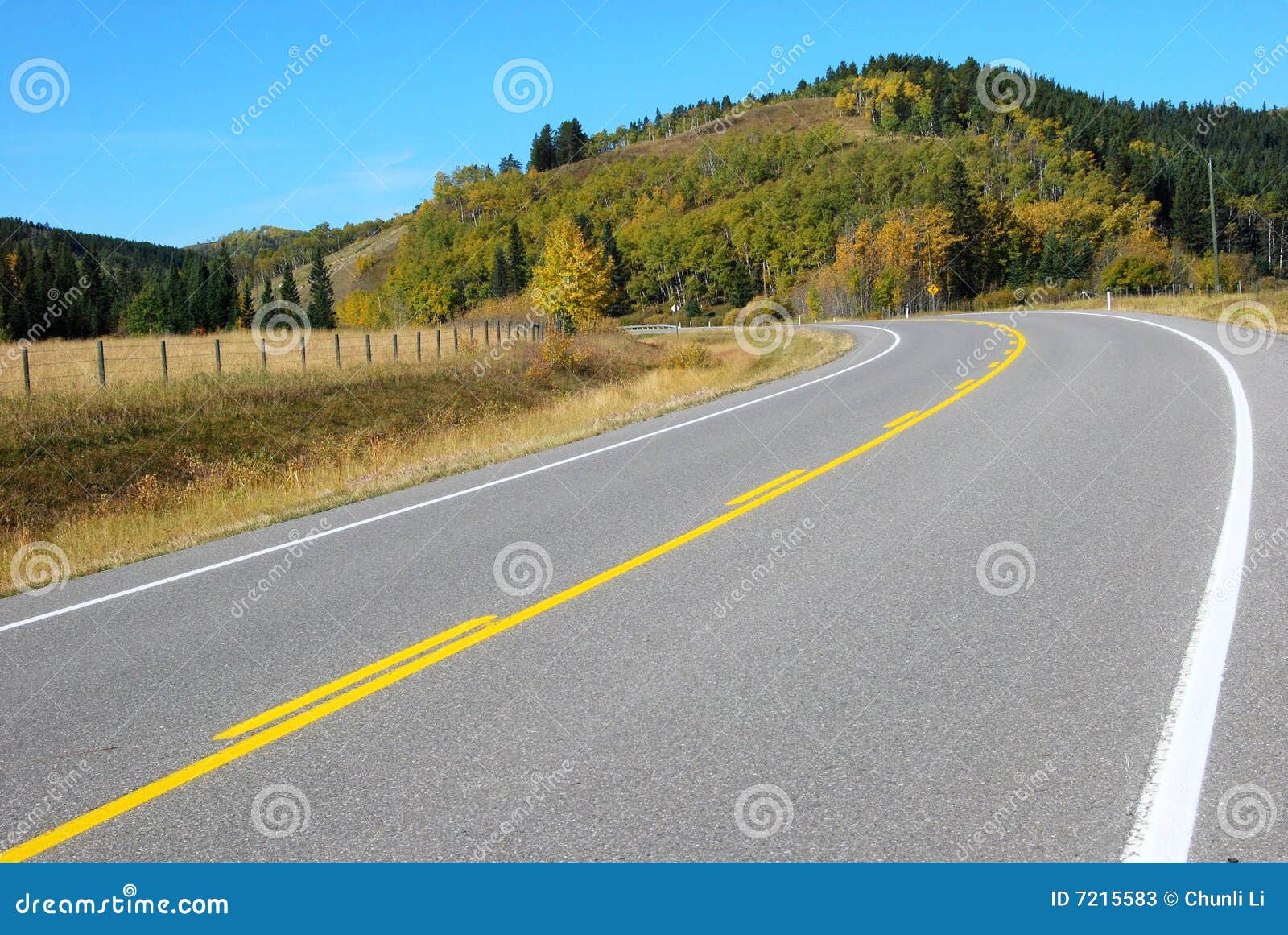Country Highway in Canada stock image. Image of friends - 7215583