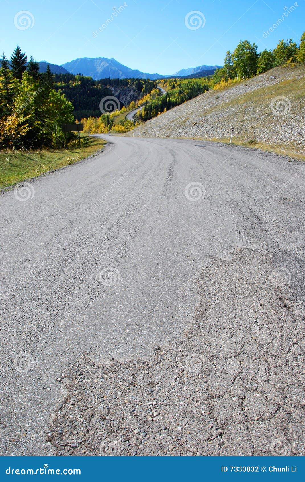 Country Highway in Canada stock photo. Image of country - 7330832