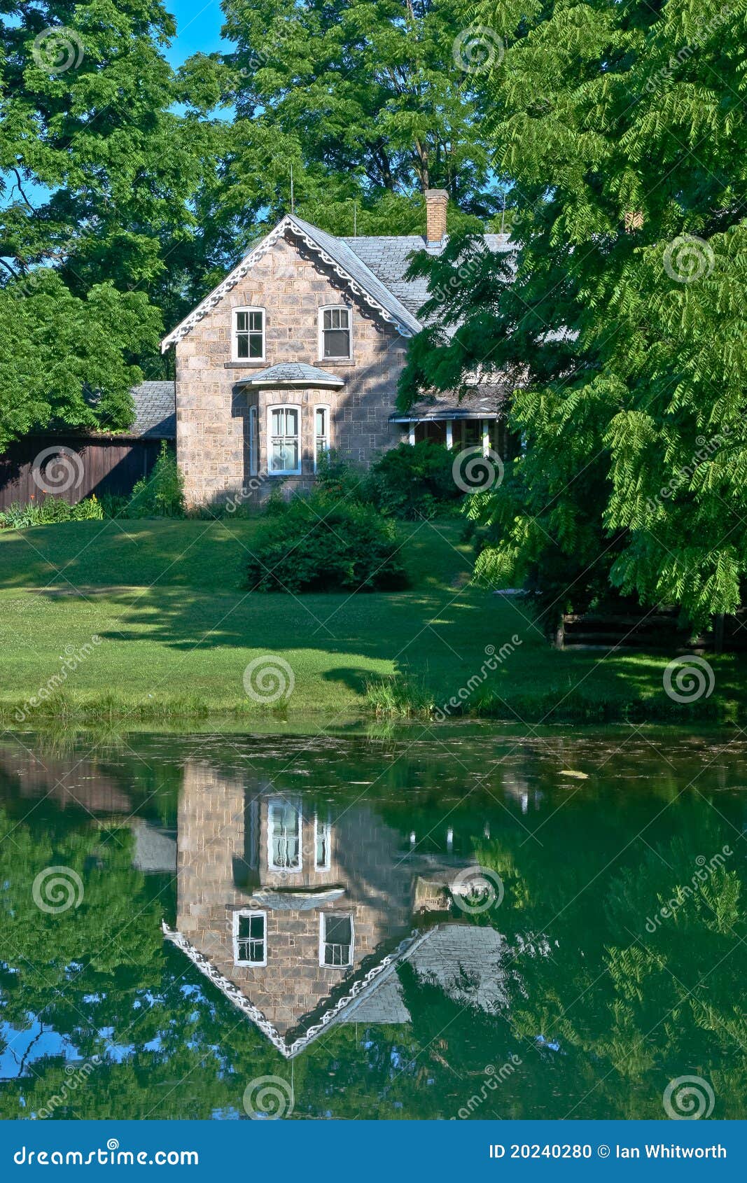 Country Home stock photo. Image of country, house, still - 20240280