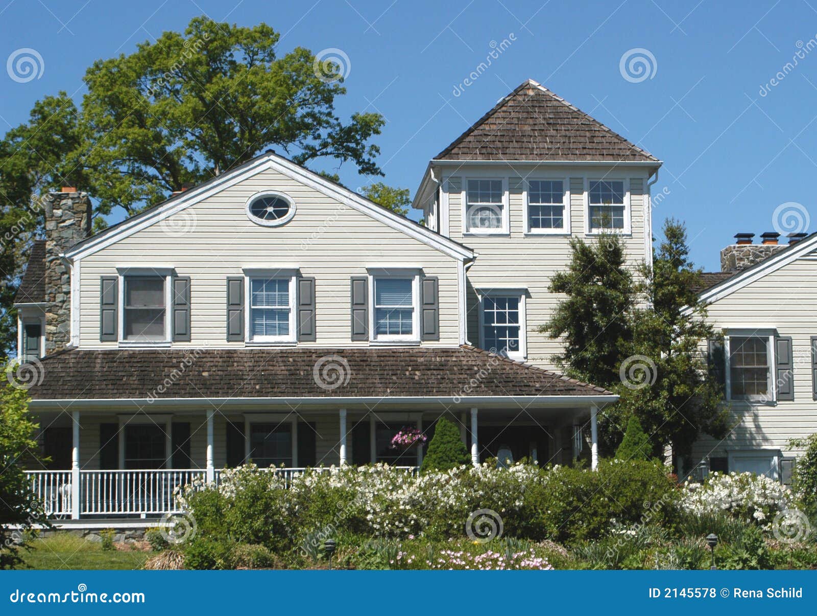 Country Home stock photo. Image of development, lawn, investment - 2145578