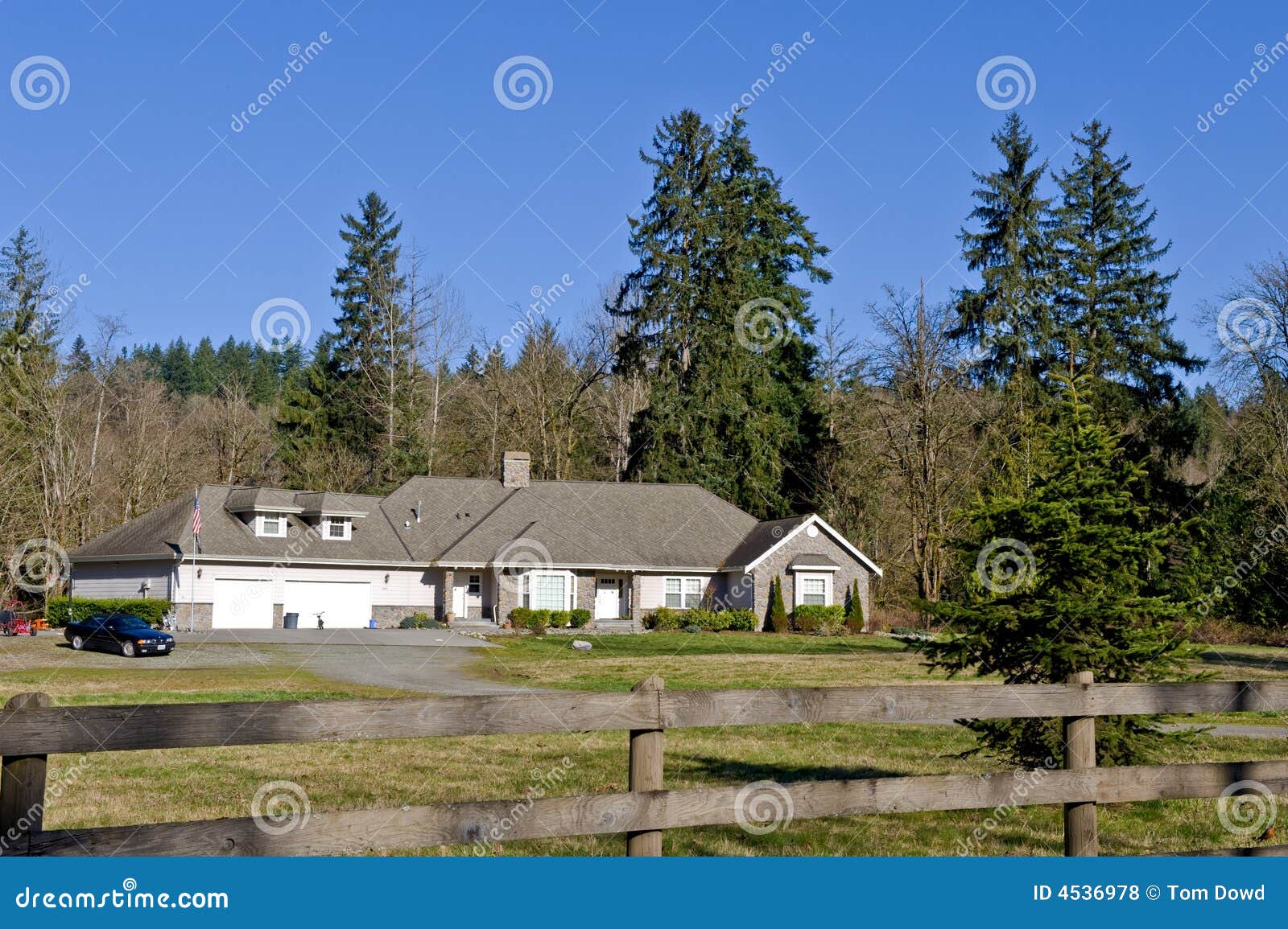Country house stock photo. Image of outdoors, countryside - 4536978