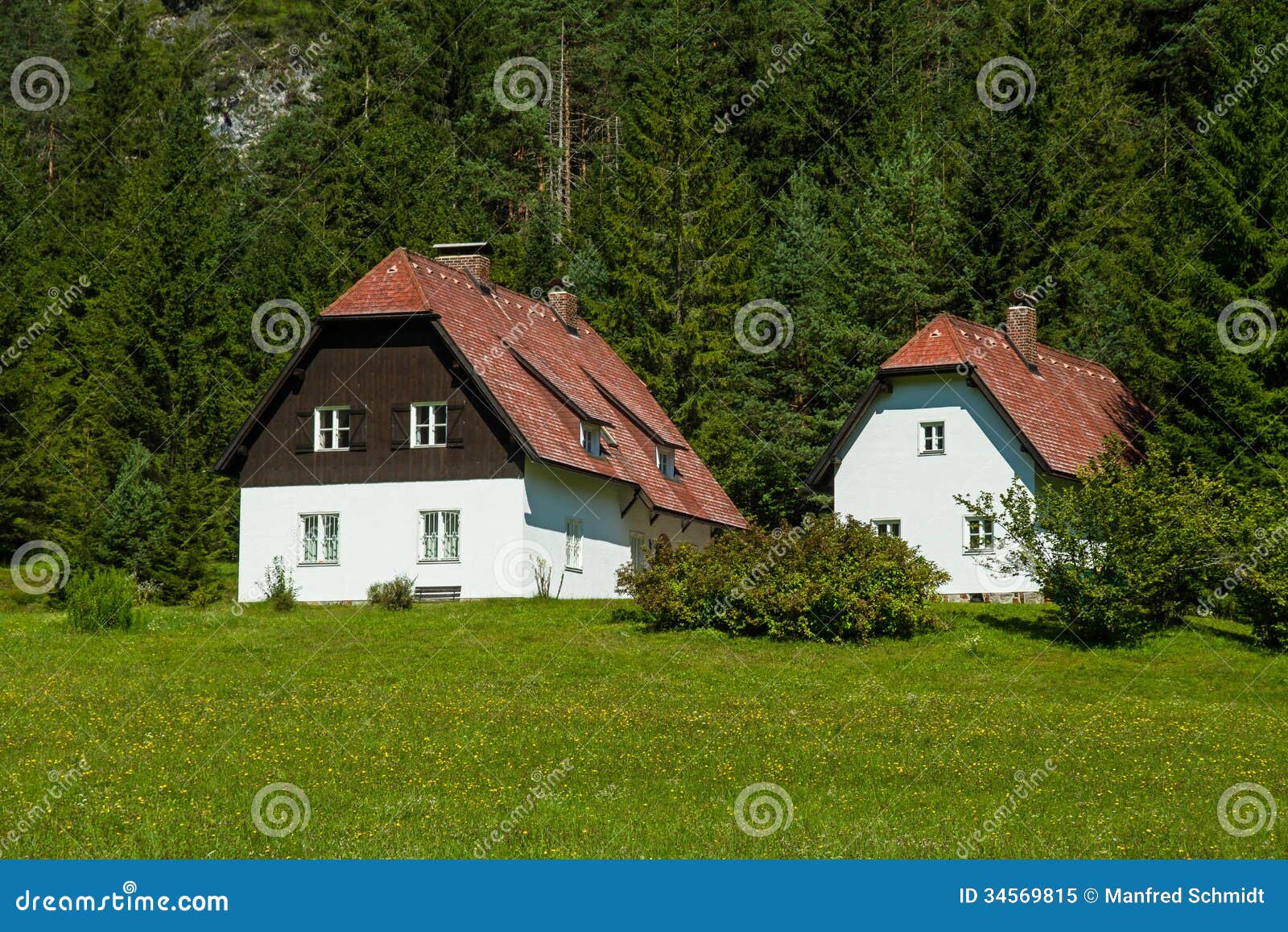Country house stock image. Image of exterior, forest - 34569815