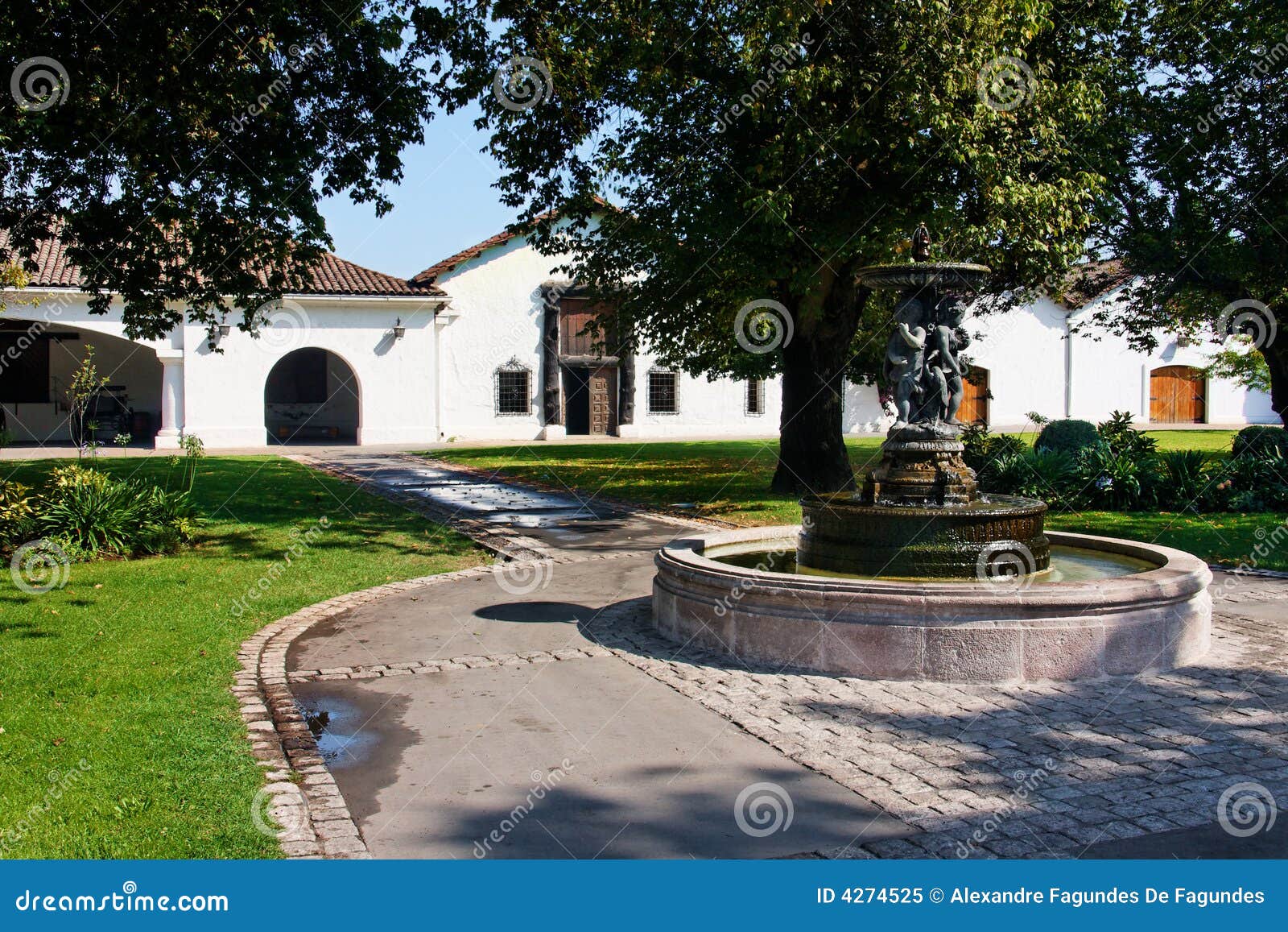 Country House in Chile stock image. Image of latin, garden - 4274525