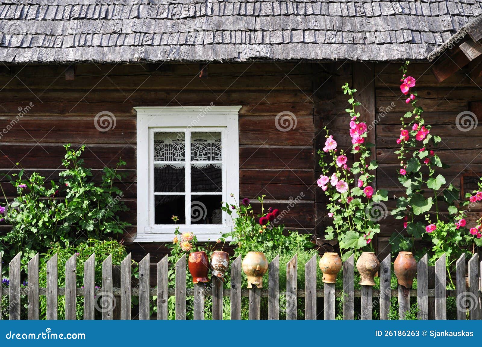 Country house window stock image. Image of scene, rural - 26186263