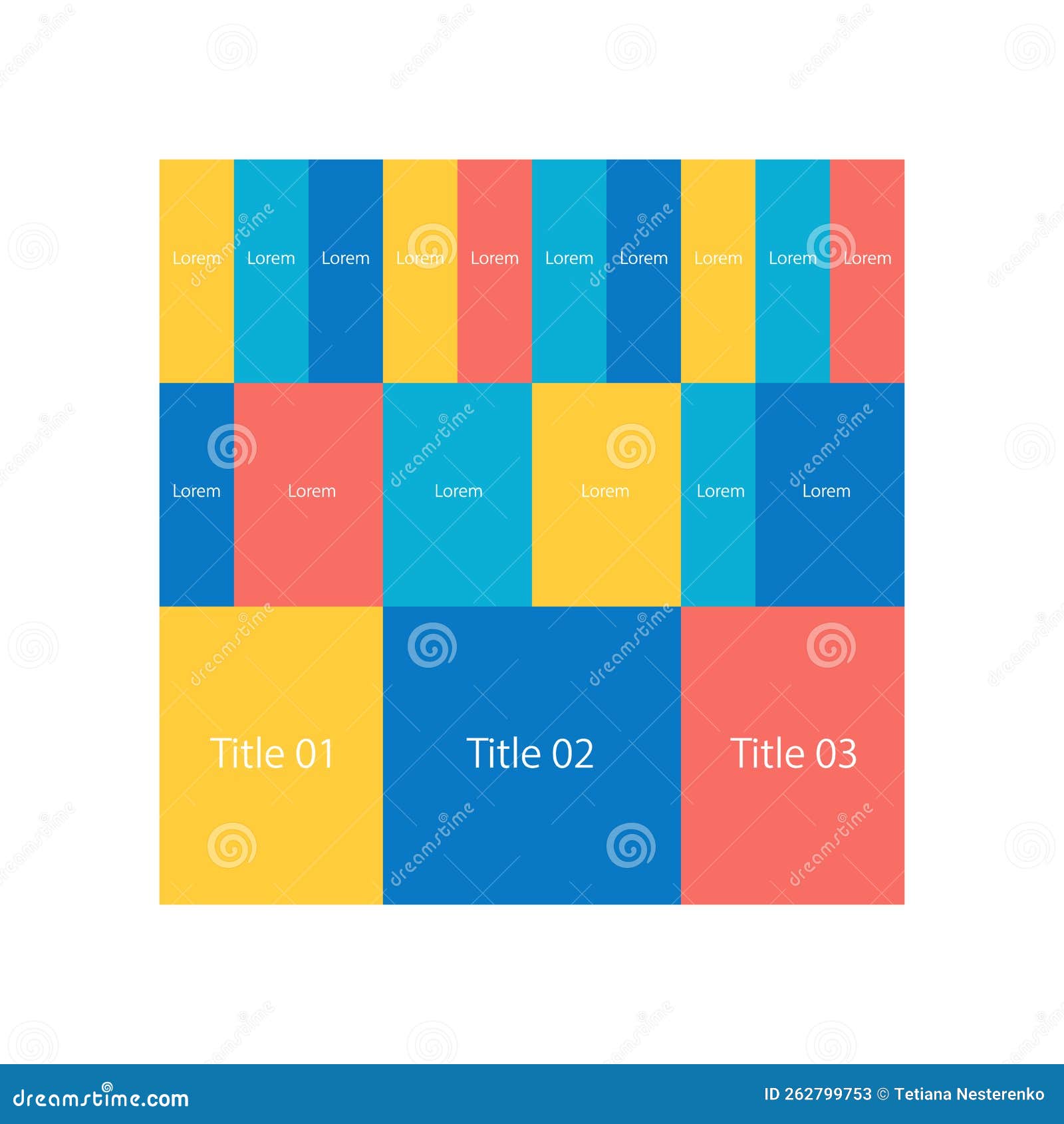 Country Importing Products Category Tree Map Infographic Chart Design ...