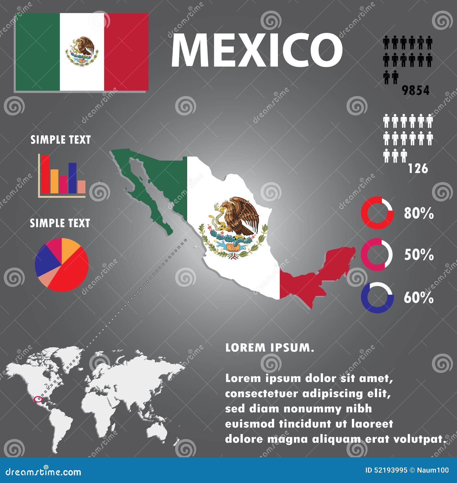 Country Infographics Template Vector Stock Vector - Illustration of ...