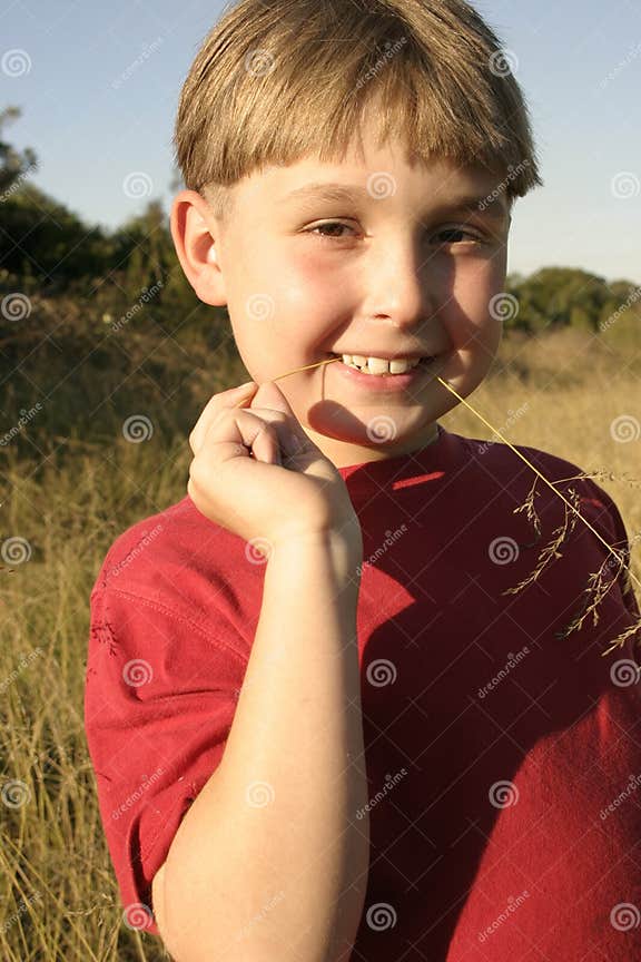 Country Kid stock image. Image of golden, charisma, meadow - 32093