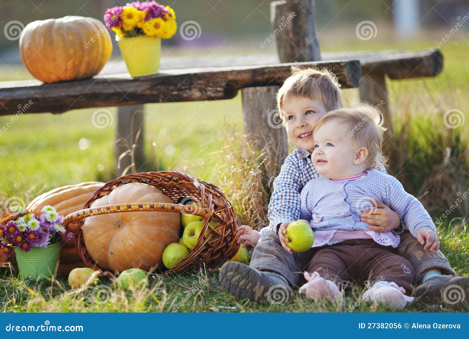 Country kids stock photo. Image of girl, country, field - 27382056
