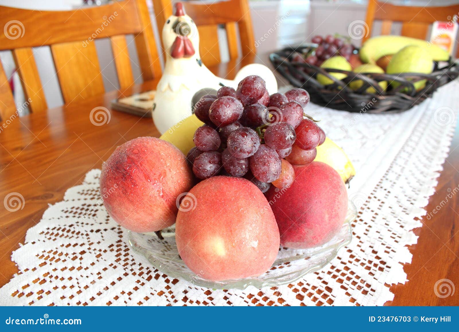 Country kitchen table stock image. Image of background - 23476703