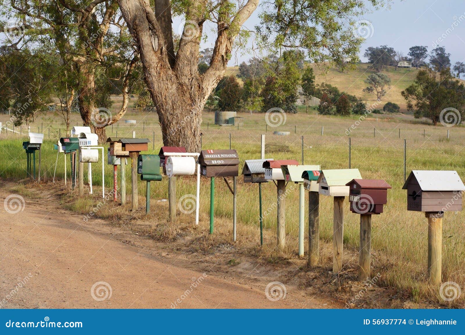 Country letterboxes editorial stock image. Image of mail - 56937774