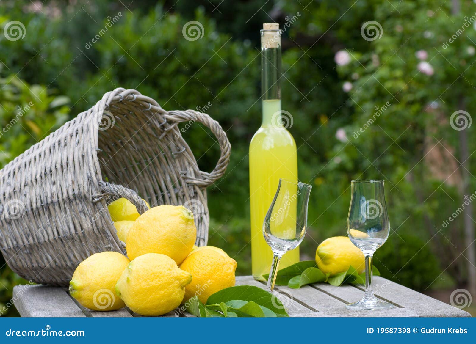 Country Live, with Limoncello Stock Photo - Image of shot, specialty ...