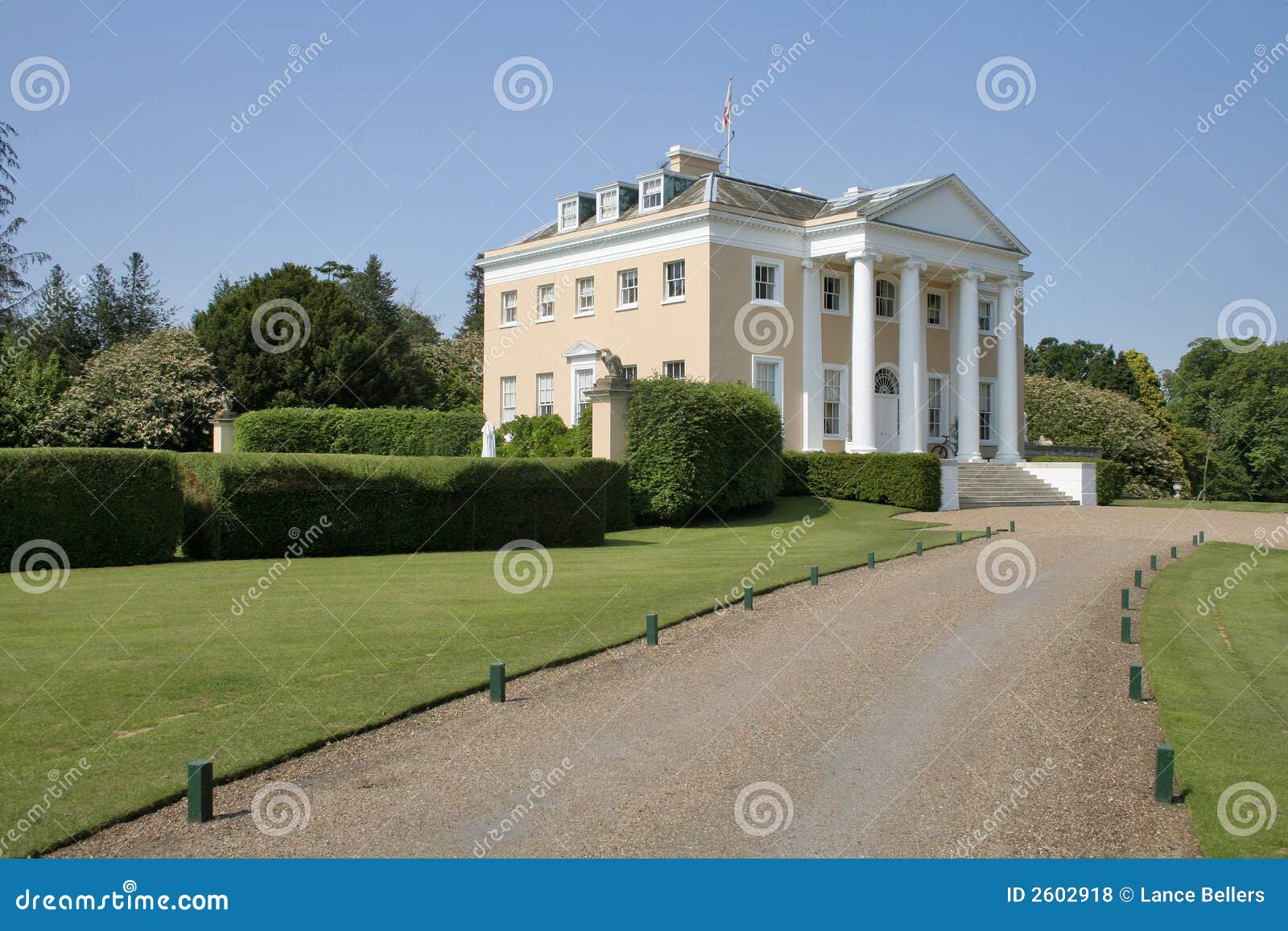 Country mansion stock photo. Image of english, grass, residence - 2602918
