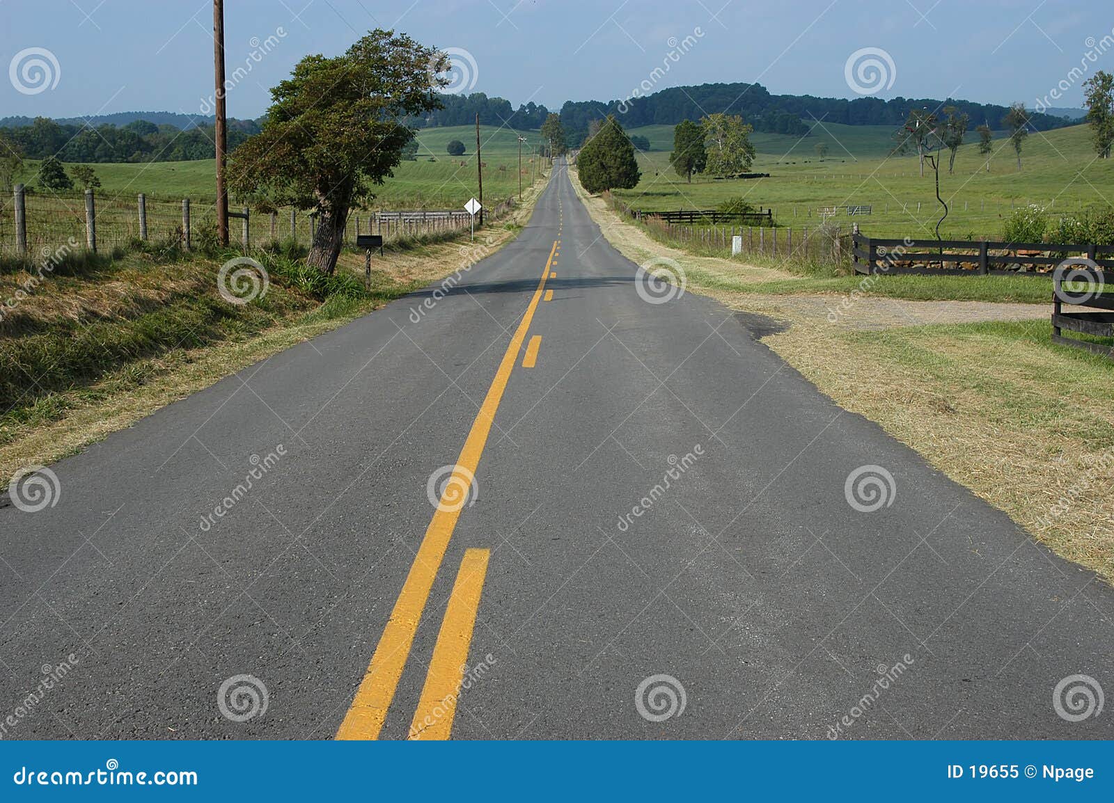 Country Road stock image. Image of roads, black, travel - 19655