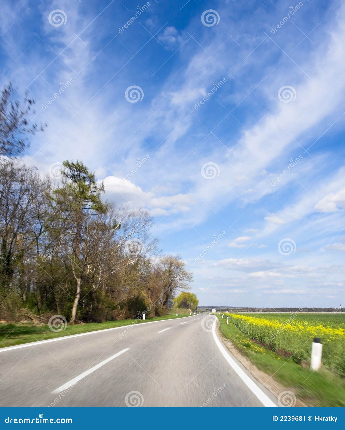 Country road stock image. Image of action, field, landscape - 2239681