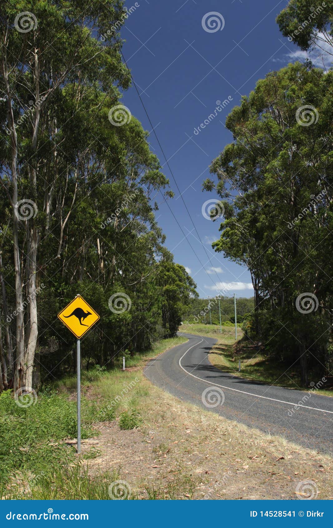 Country road in Australia stock image. Image of traffic - 14528541