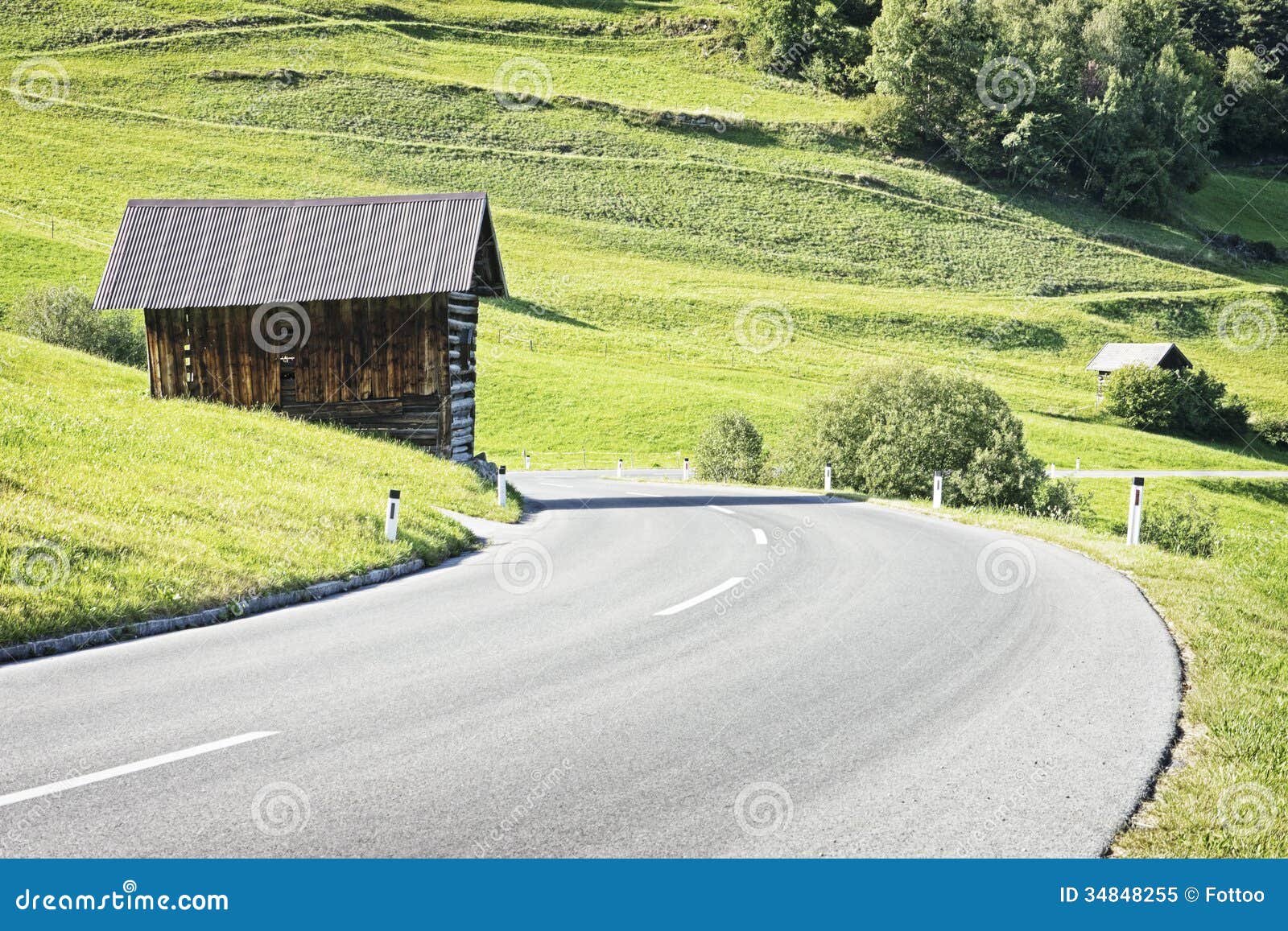 Country road stock image. Image of lane, dividing, empty - 34848255