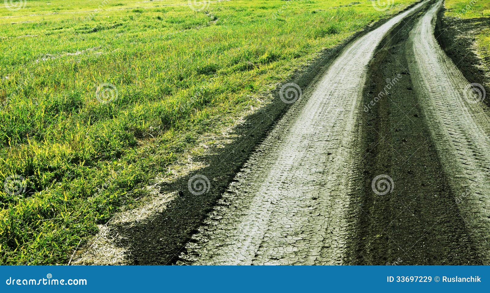 Country road stock image. Image of grass, country, perspective - 33697229