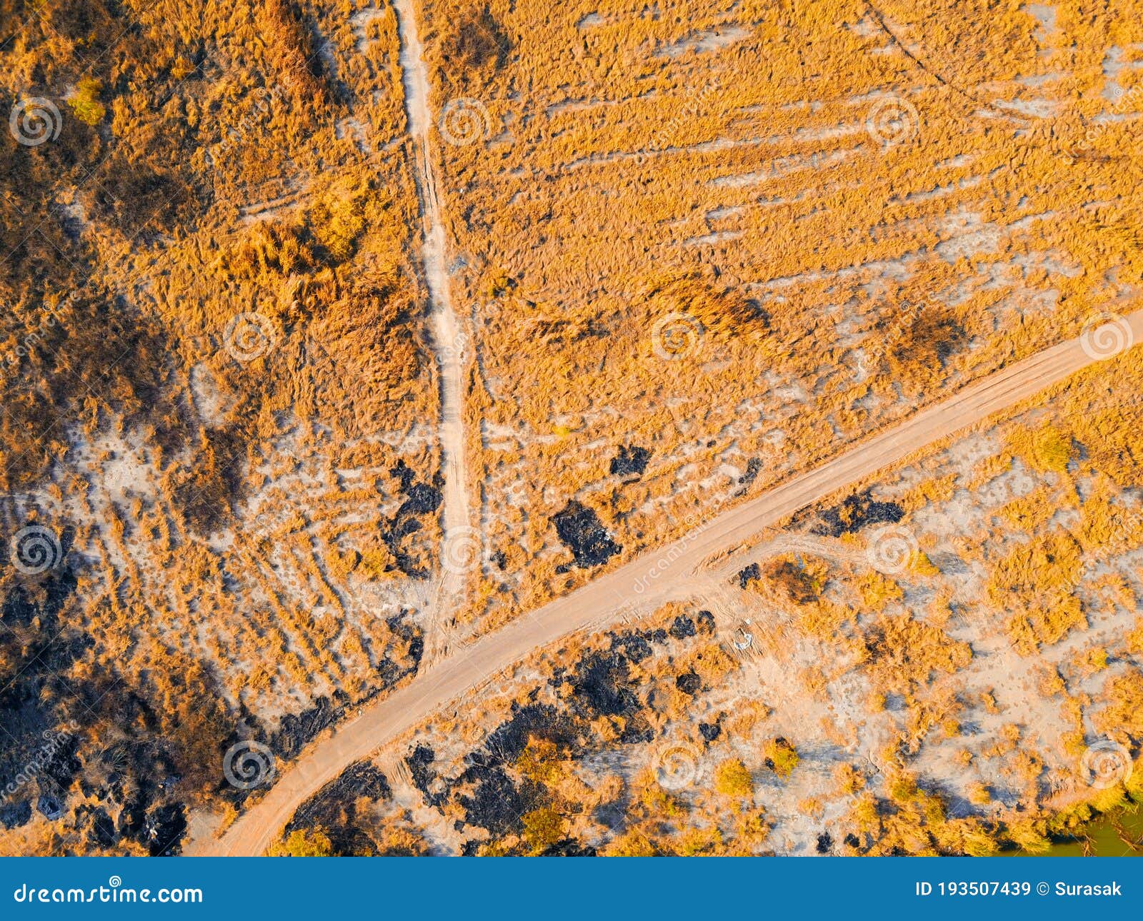 Country Road Top View from Drone Stock Image - Image of road, hill ...