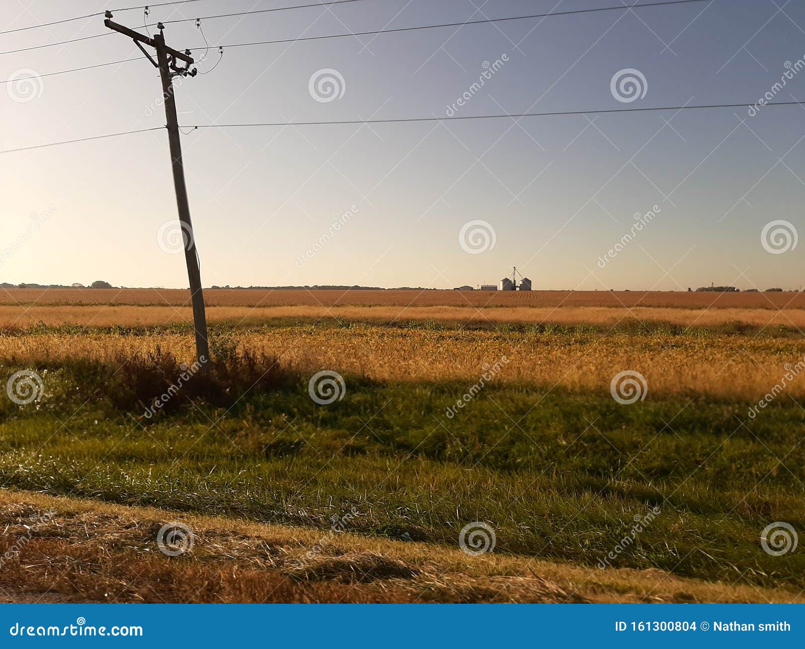 Country roadside sunshine stock photo. Image of country - 161300804