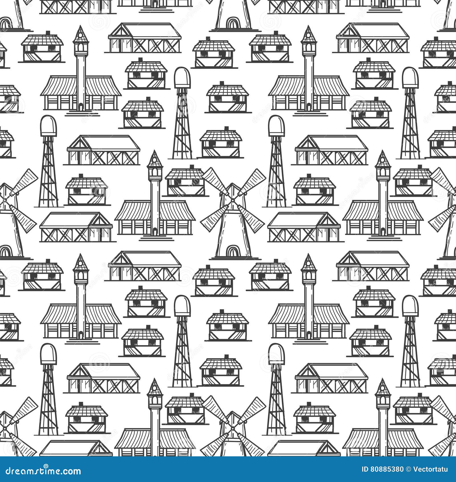 Country seamless pattern stock vector. Illustration of label - 80885380