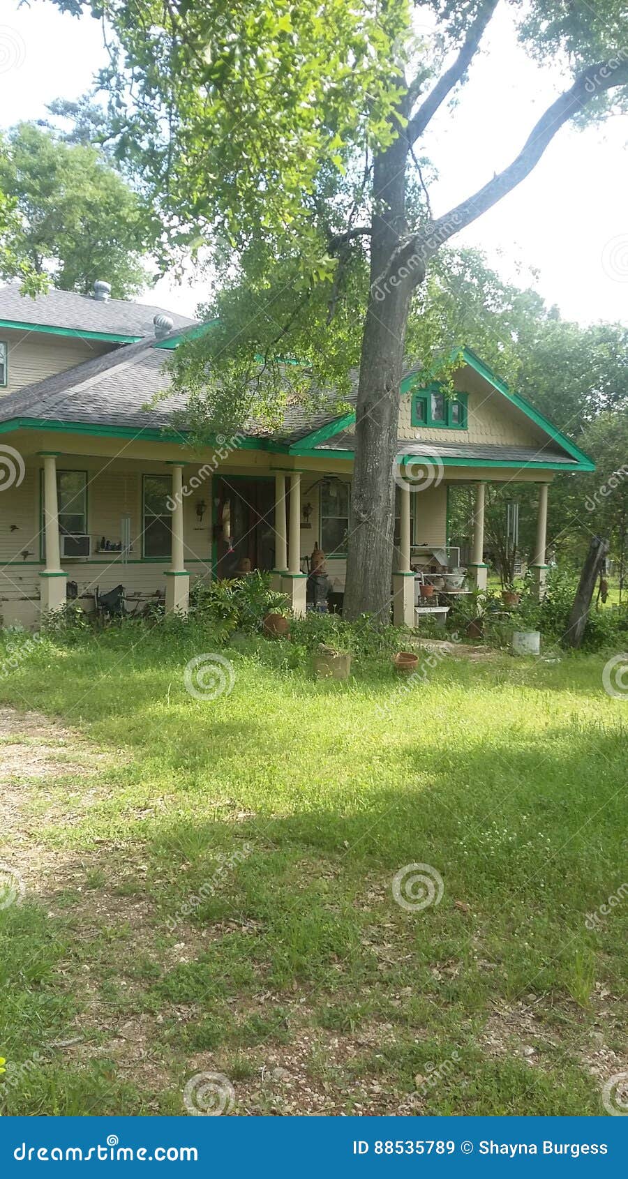 Country Setting stock image. Image of farm, house, setting - 88535789