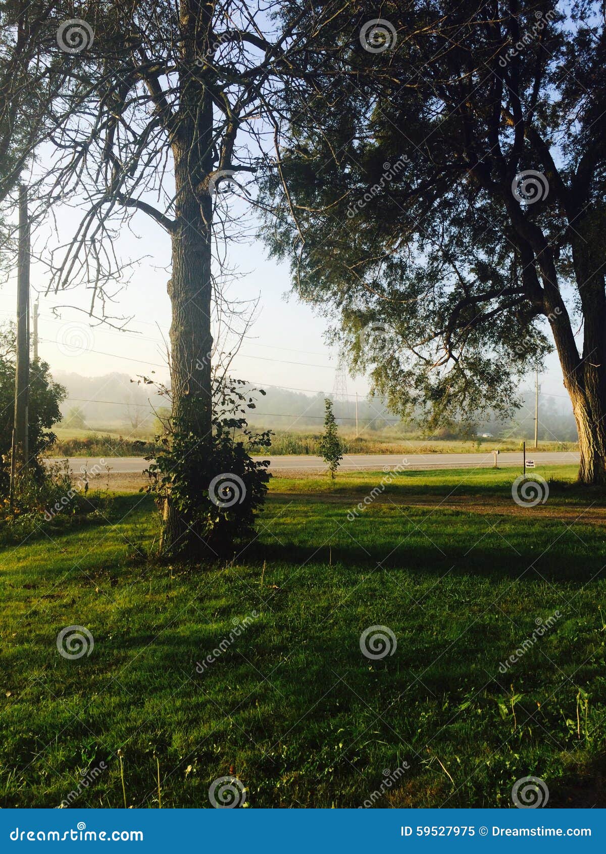 Country setting stock image. Image of sunlight, country - 59527975