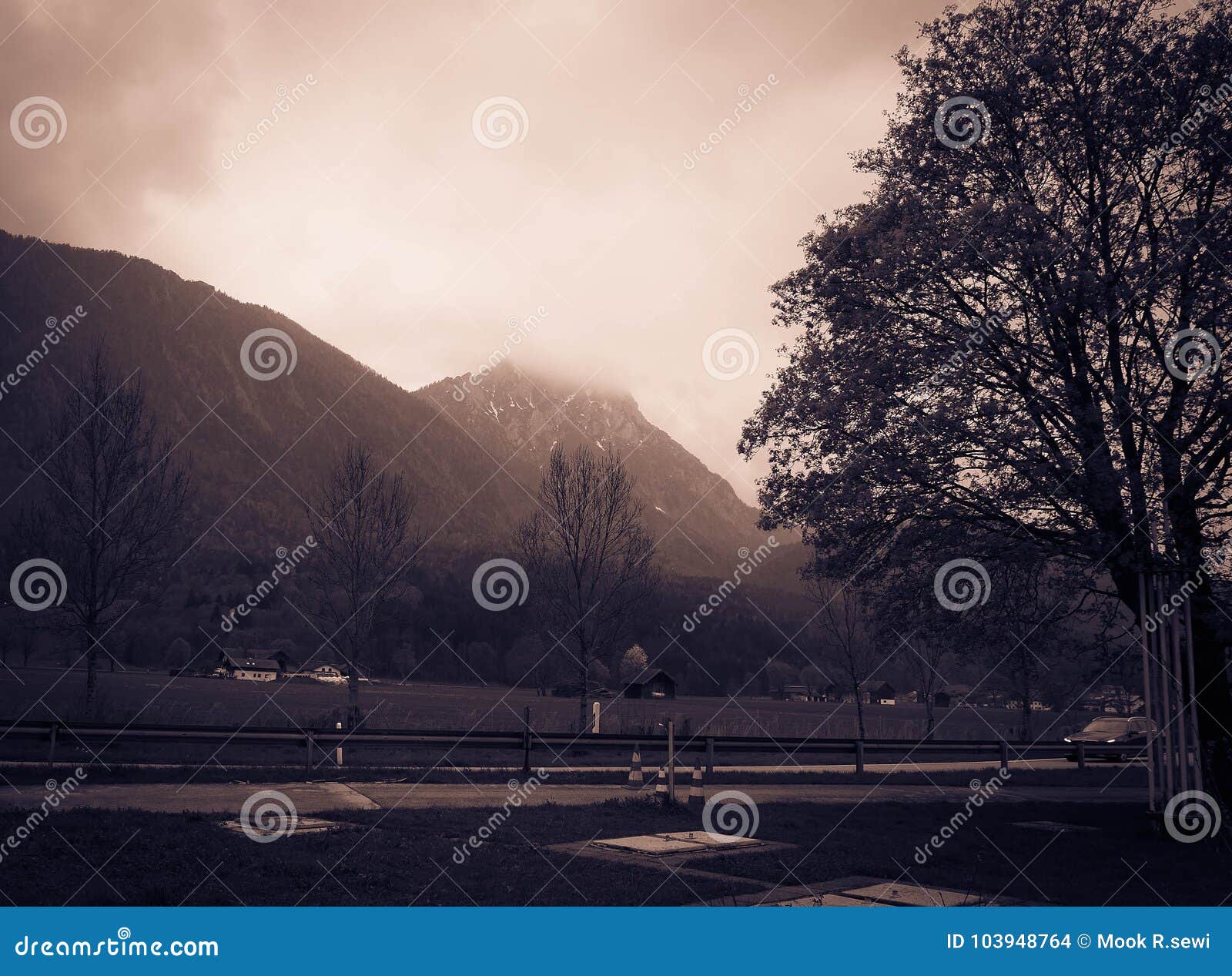 Morning scenery stock photo. Image of landscape, view - 103948764