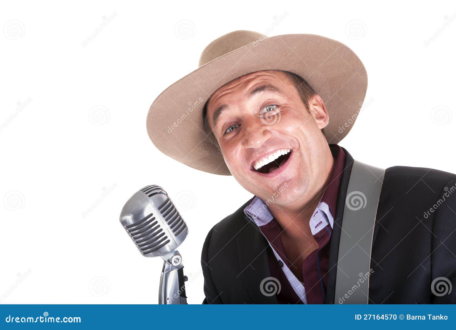 Country singer stock photo. Image of caucasian, performance - 27164570