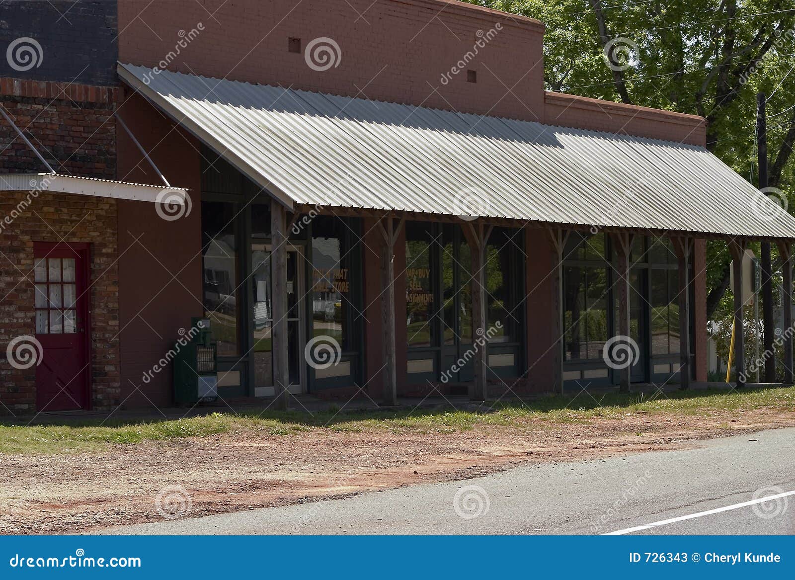 Country Store Front stock image. Image of wood, front, building - 726343
