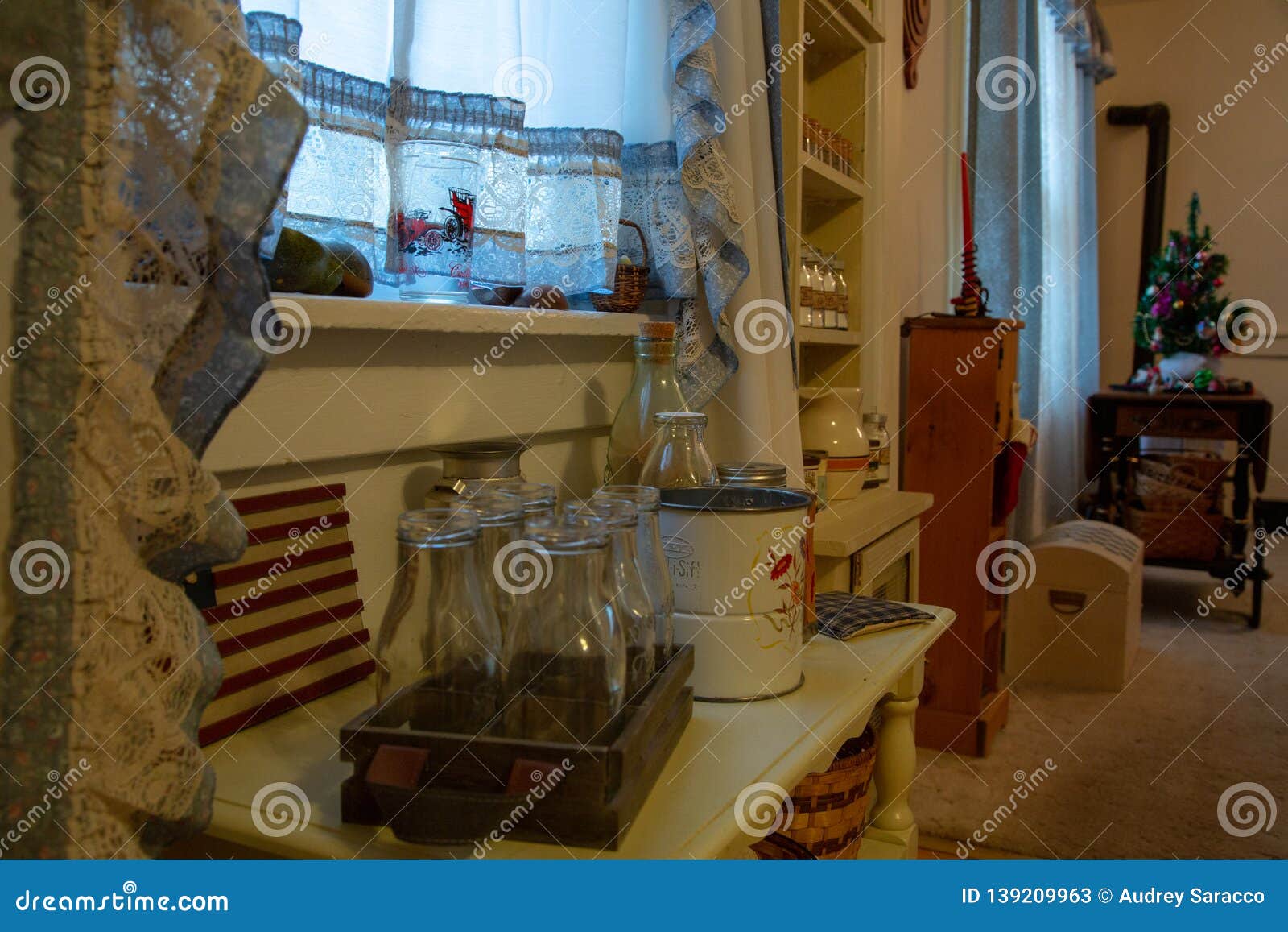 Country store interior stock image. Image of pans, historical - 139209963