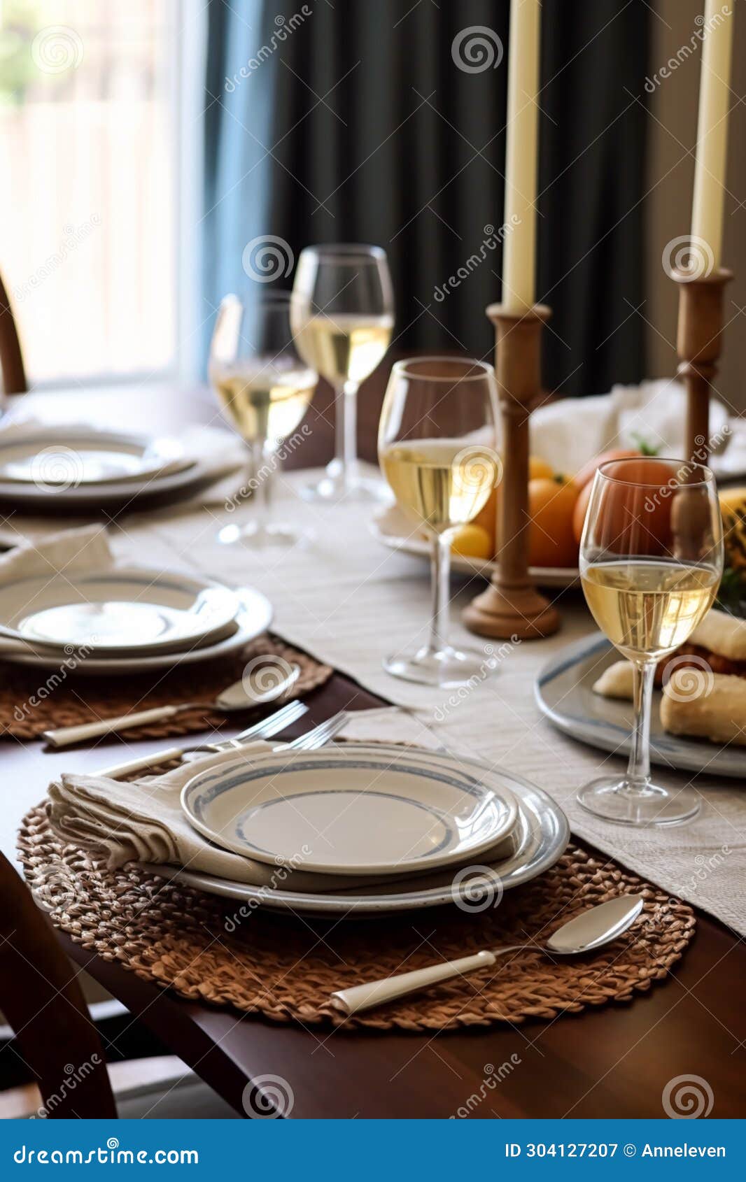 Country Tablescape, Formal Dinner Table Setting, Table Scape with ...