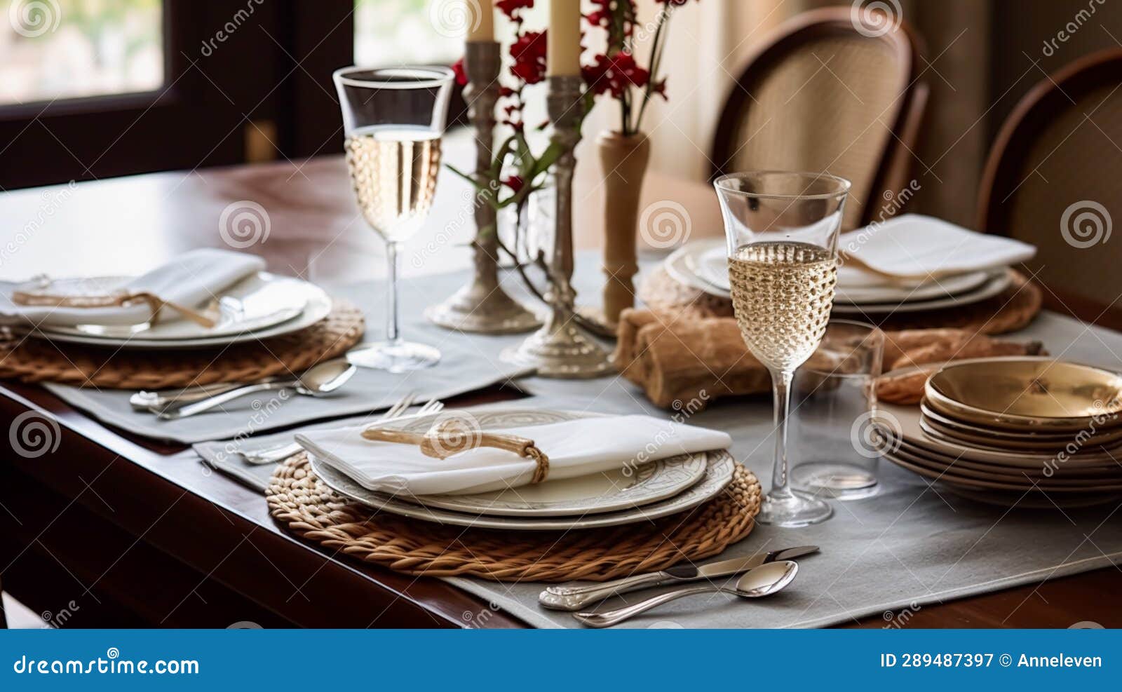 Country Tablescape, Formal Dinner Table Setting, Table Scape with ...