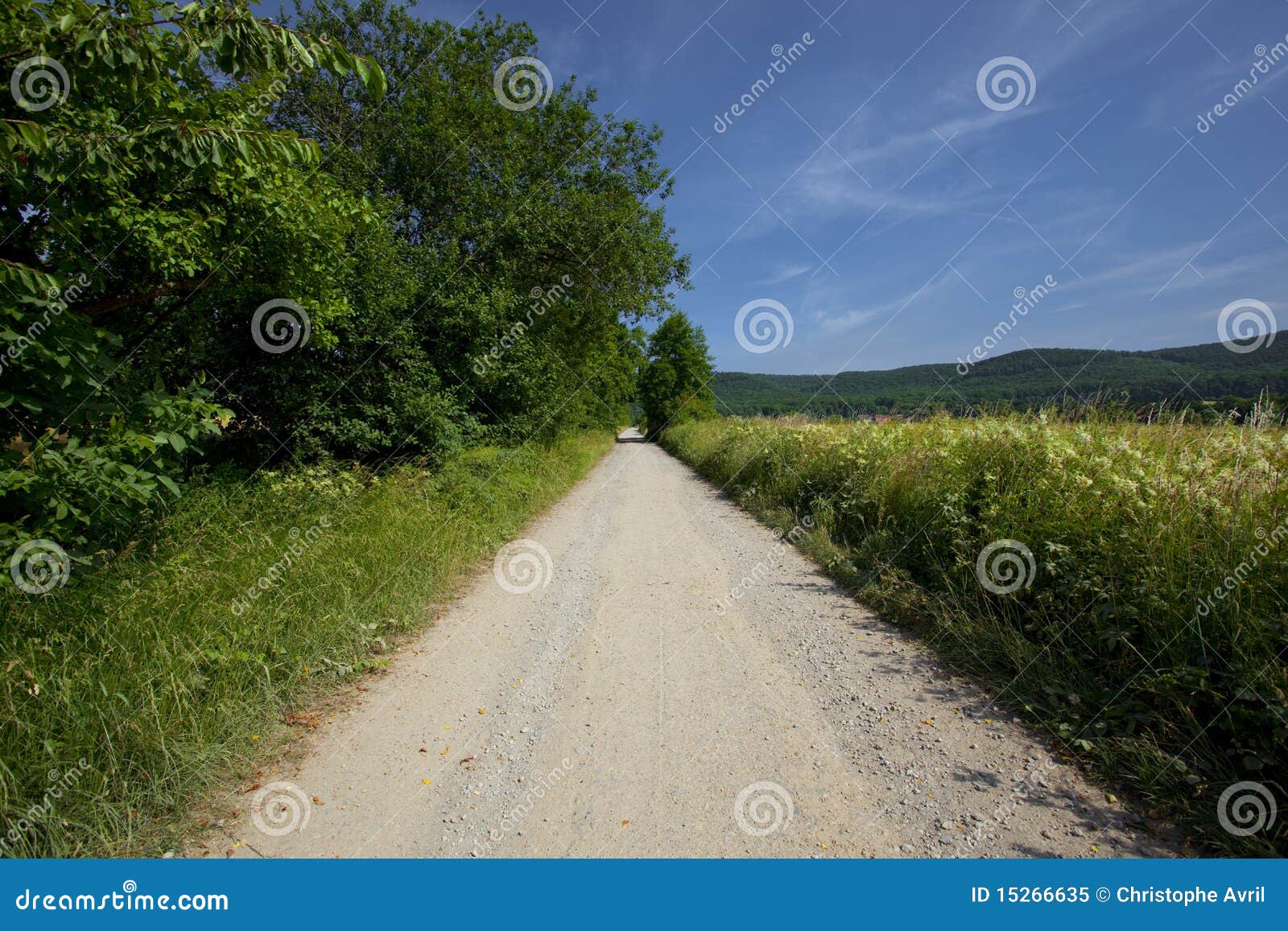 Country Trail stock image. Image of square, dirt, field - 15266635