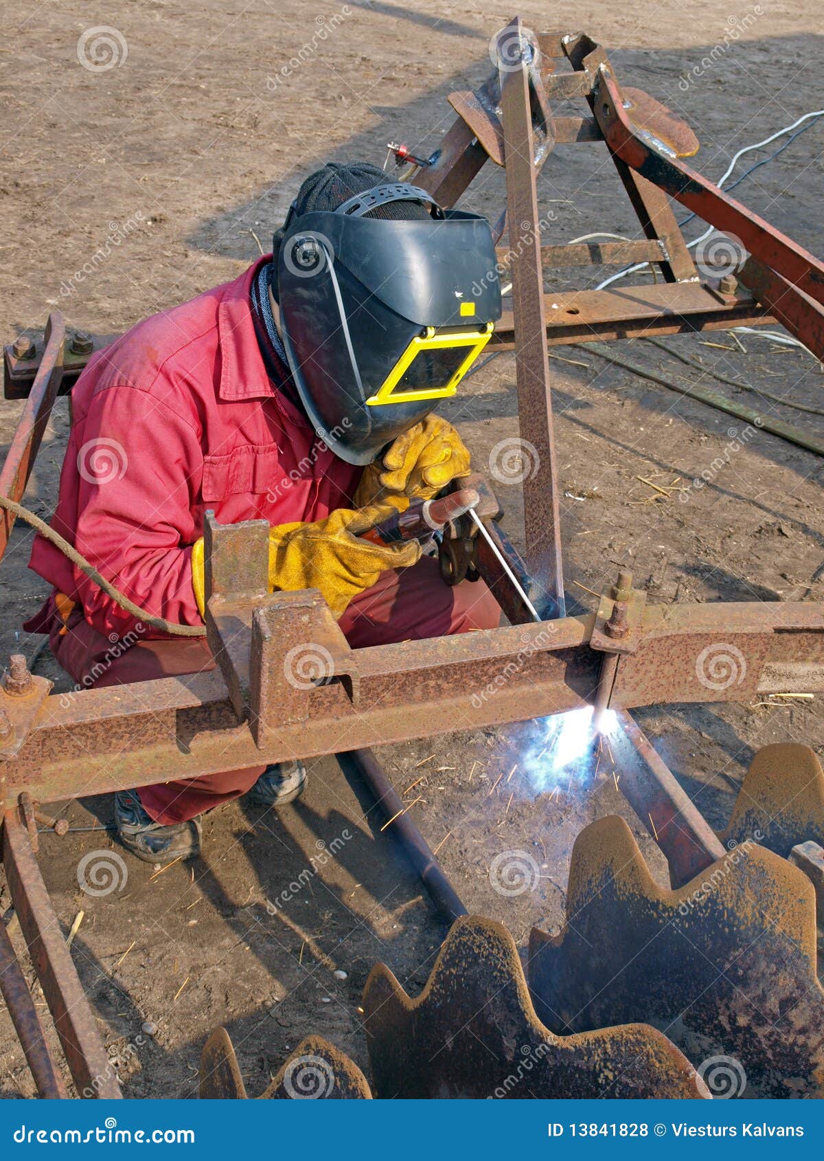 Country welder 2 stock photo. Image of danger, electric - 13841828