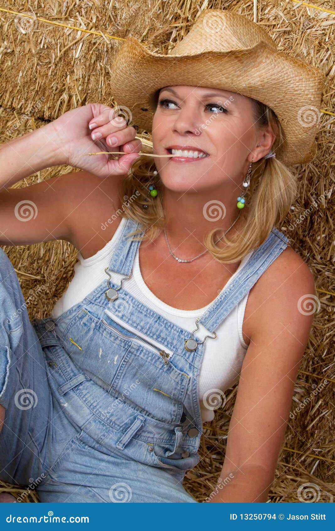 Country Woman stock photo. Image of happiness, pretty - 13250794