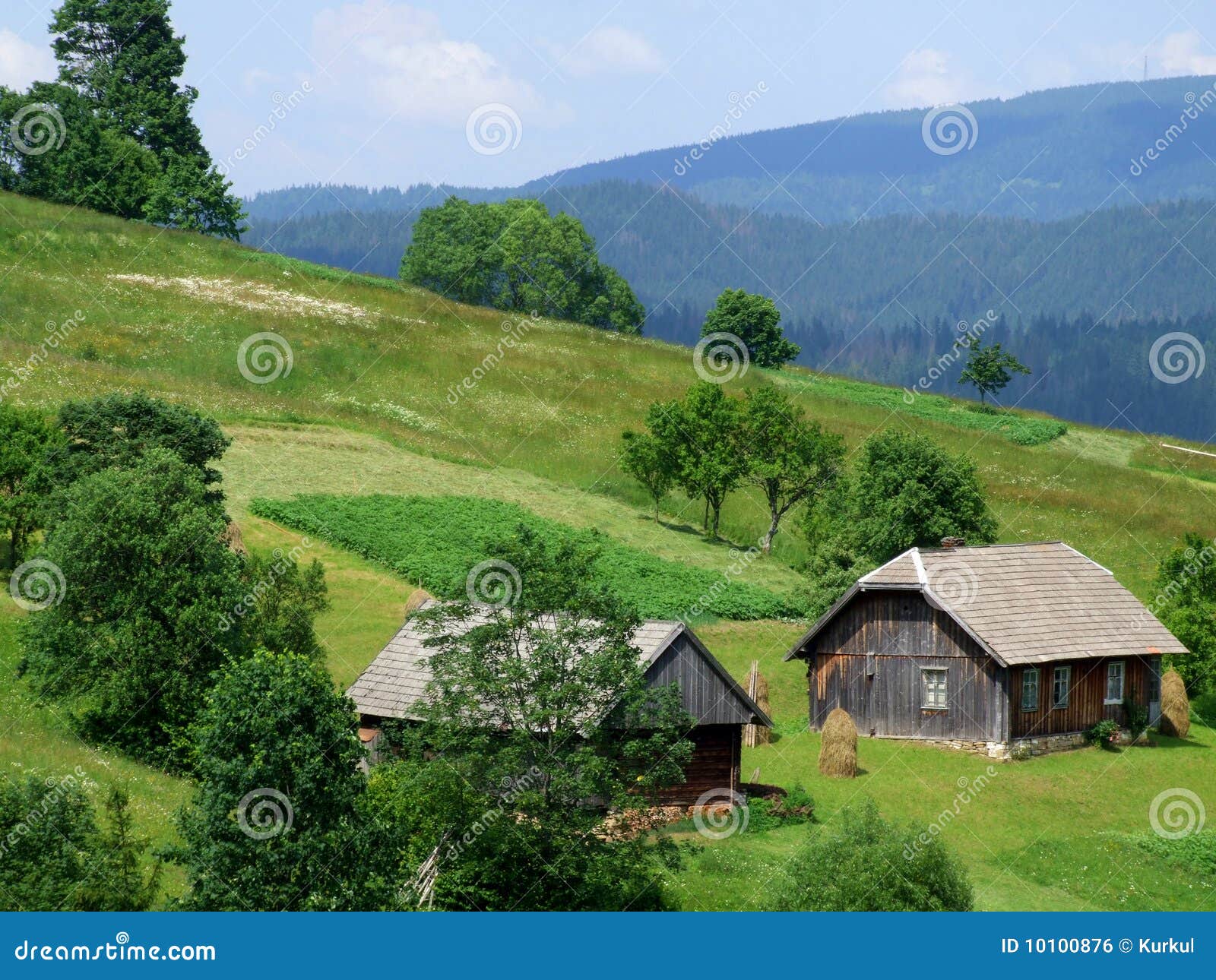 Countryside stock photo. Image of farm, panoramic, landscape - 10100876