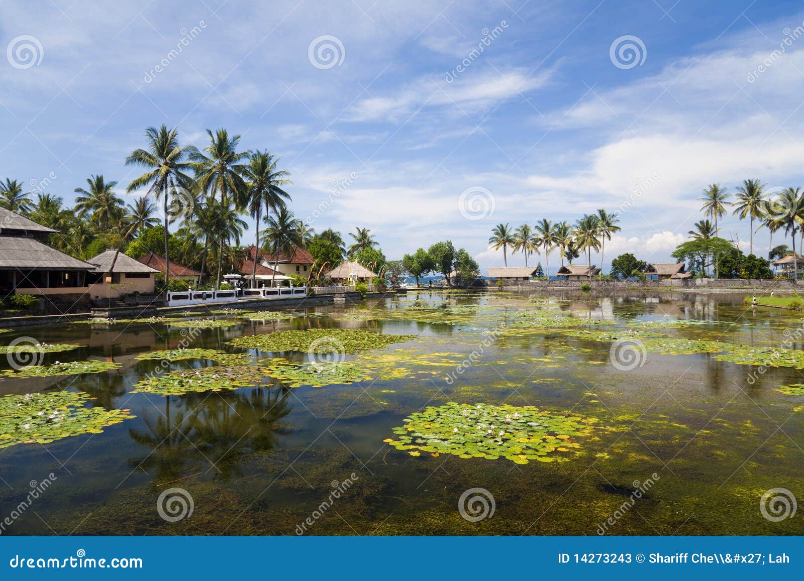 Countryside at Candidasa, Bali, Indonesia Stock Image - Image of ...