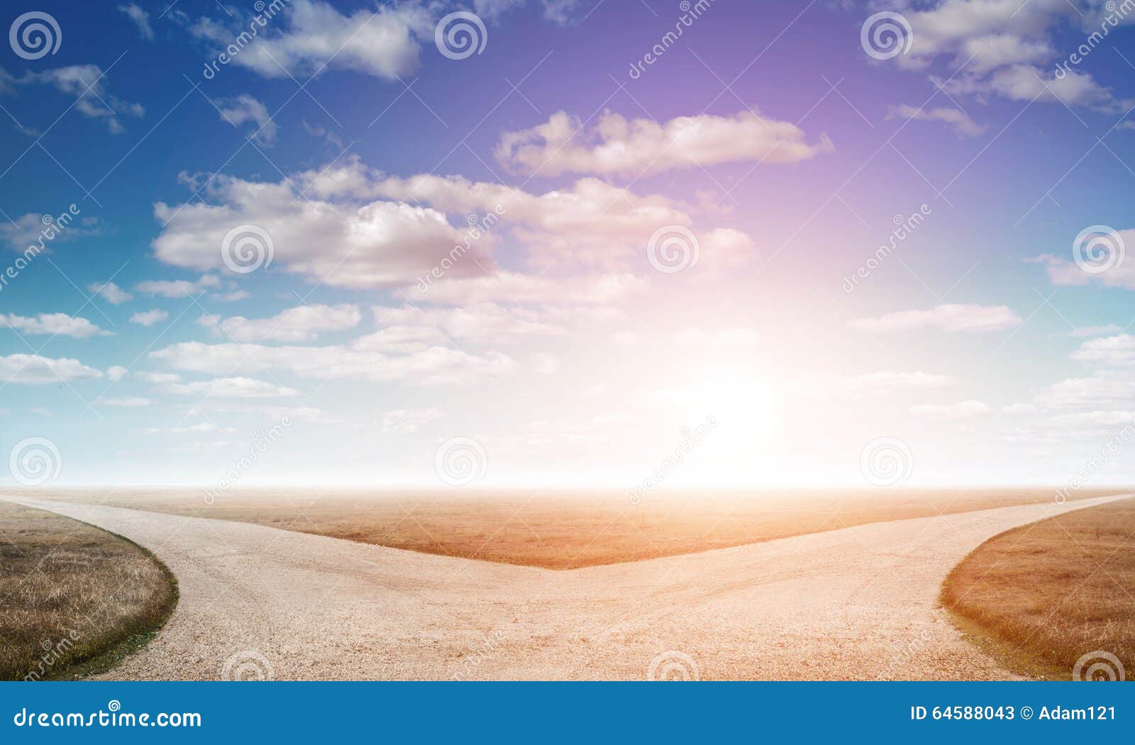 Countryside Crossroad Image Stock Image - Image of nature, landscape ...