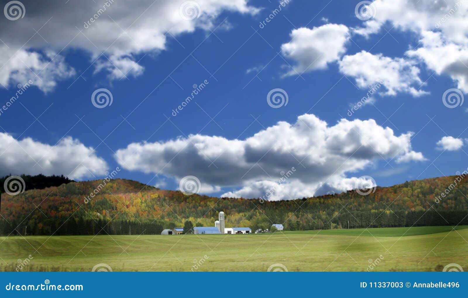 Countryside Farm stock image. Image of tranquil, home - 11337003