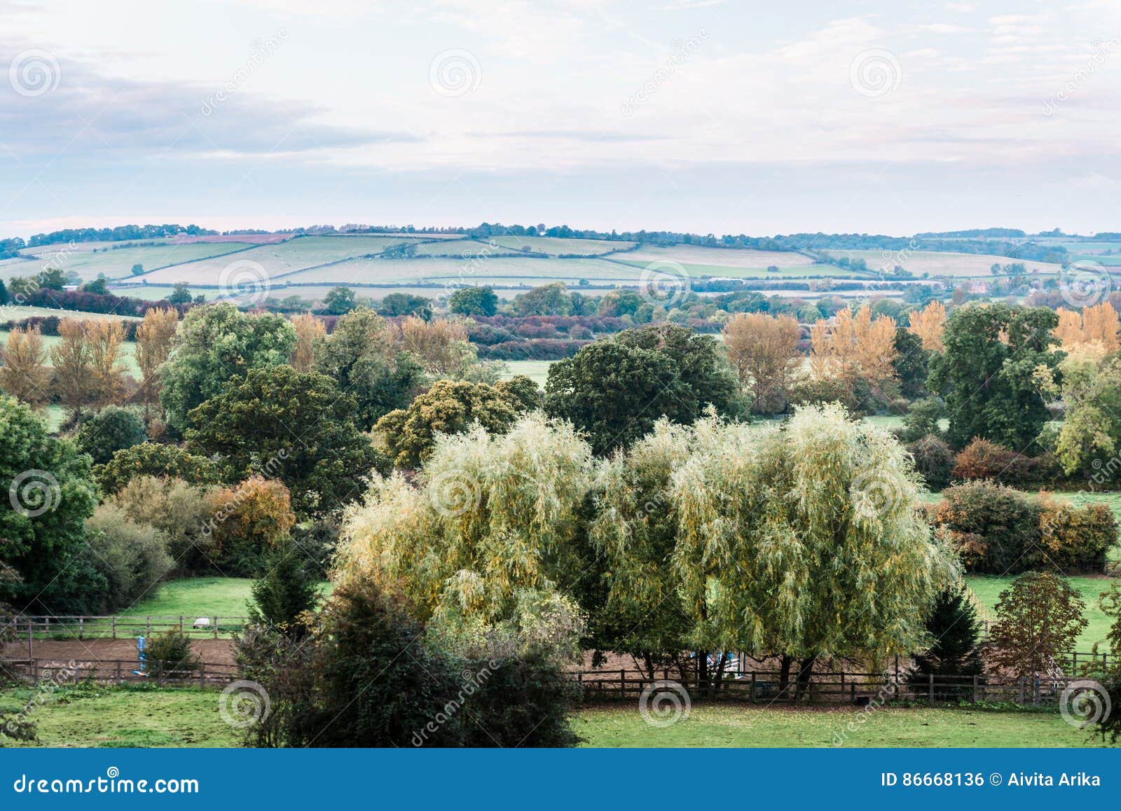 Countryside and Fields of England Stock Photo - Image of europe ...