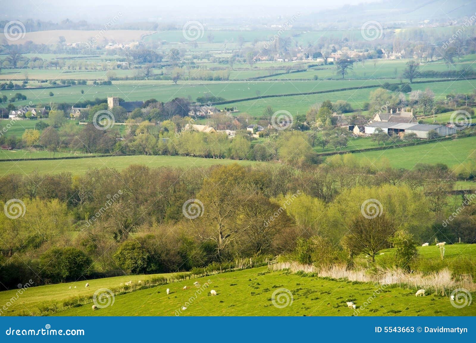 Countryside hills stock image. Image of country, park - 5543663