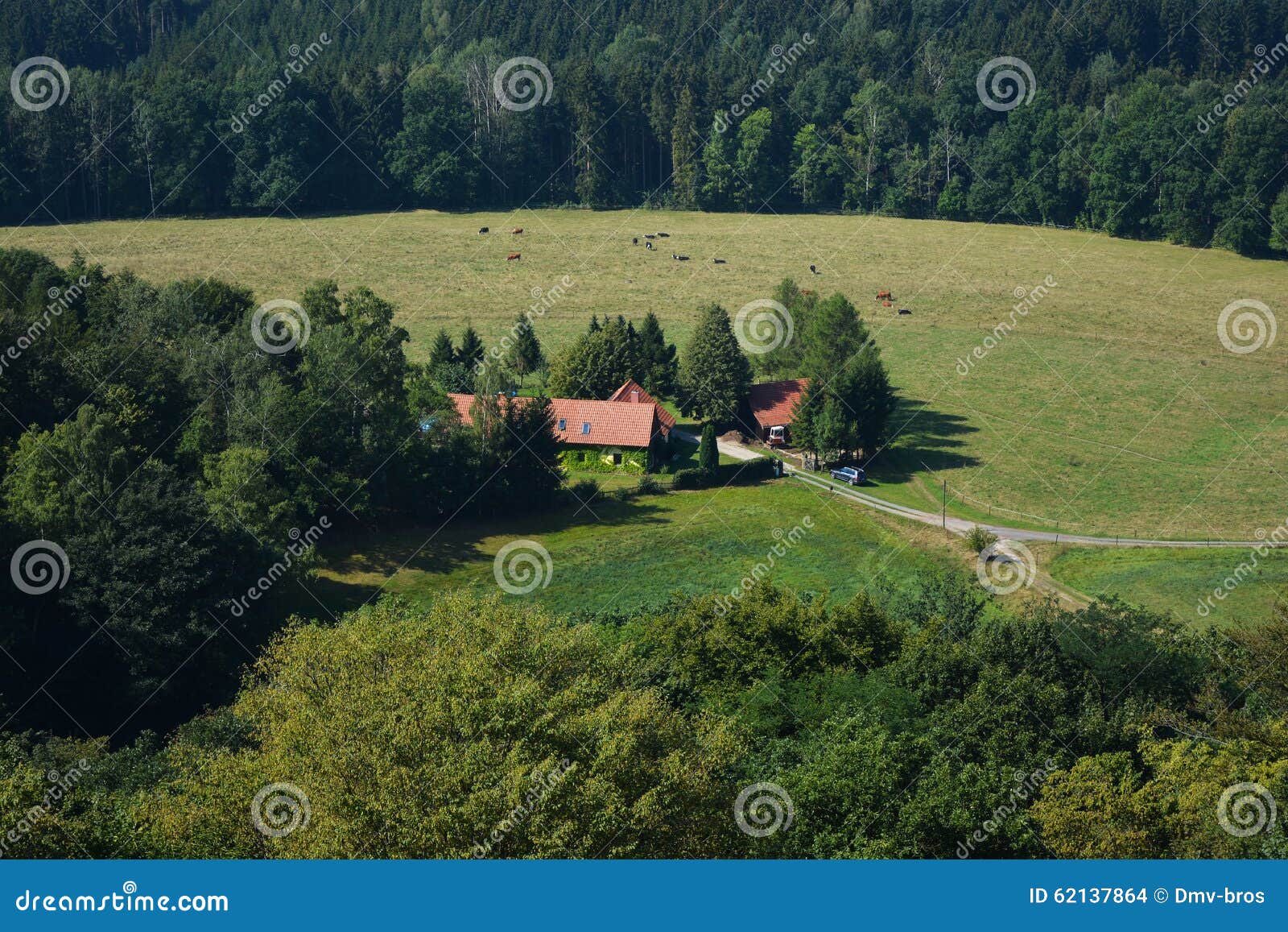 Countryside house stock photo. Image of farmhouse, farming - 62137864
