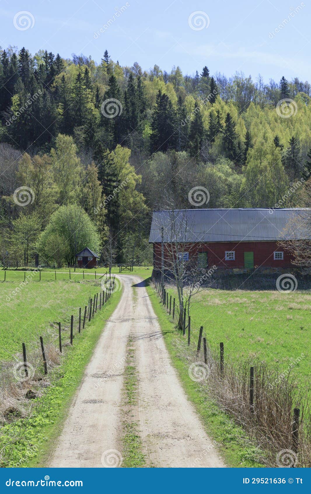 Countryside landscape stock photo. Image of farm, building - 29521636