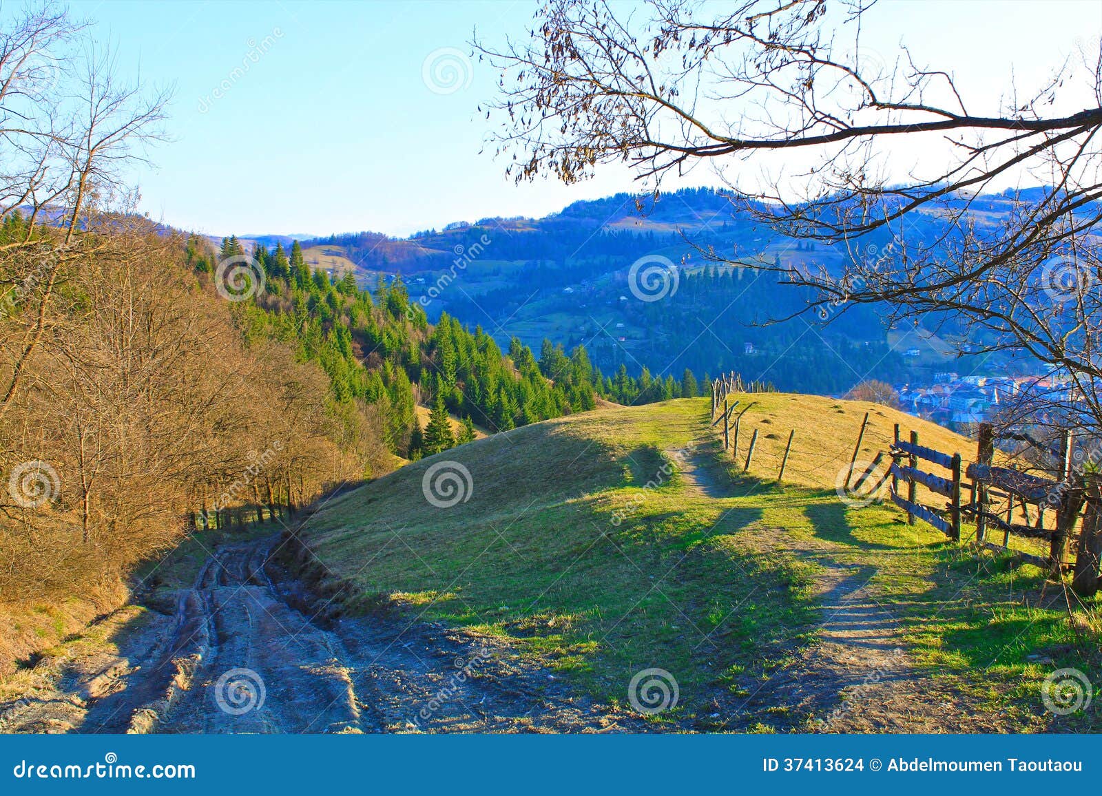 Countryside stock photo. Image of economy, campeni, cluj - 37413624