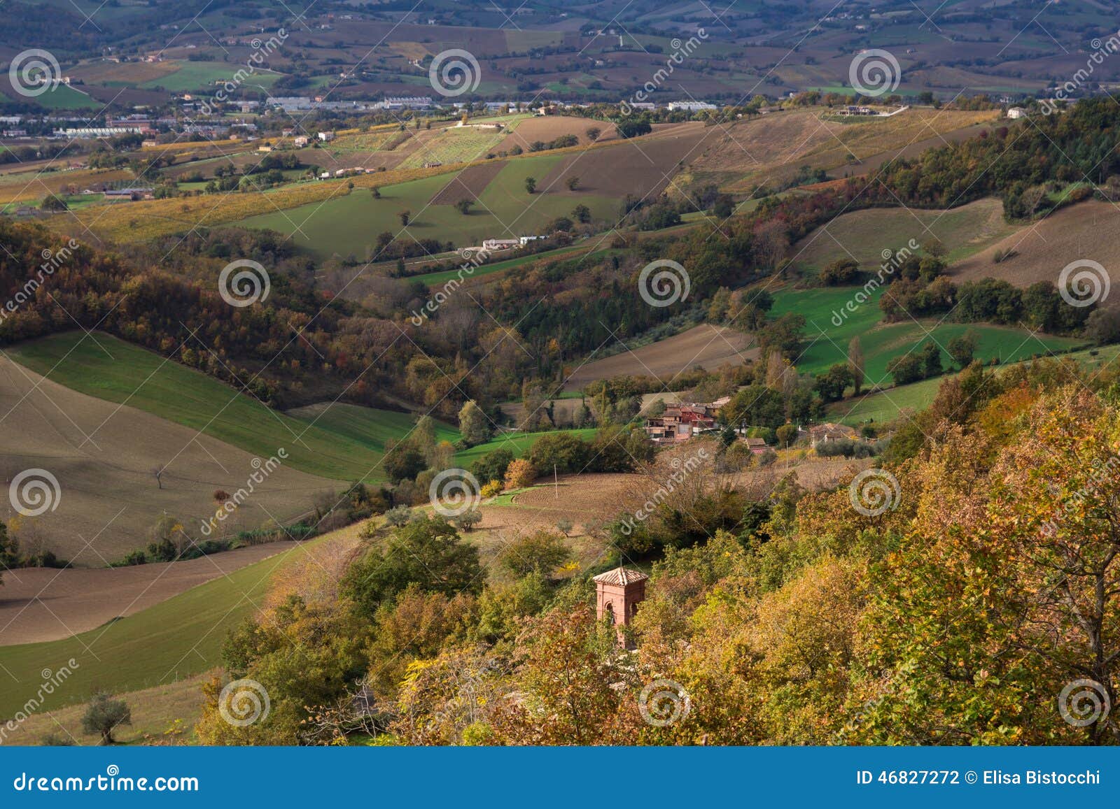 Countryside of Le Marche, Italy Stock Photo - Image of countryside ...